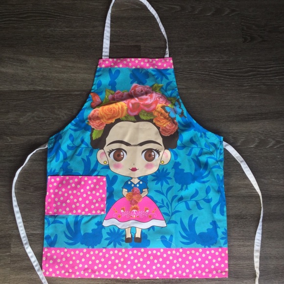 MEXICANA | Accessories | Apron Frida Kahlo Mandil Frida Kahlo Mexico ...